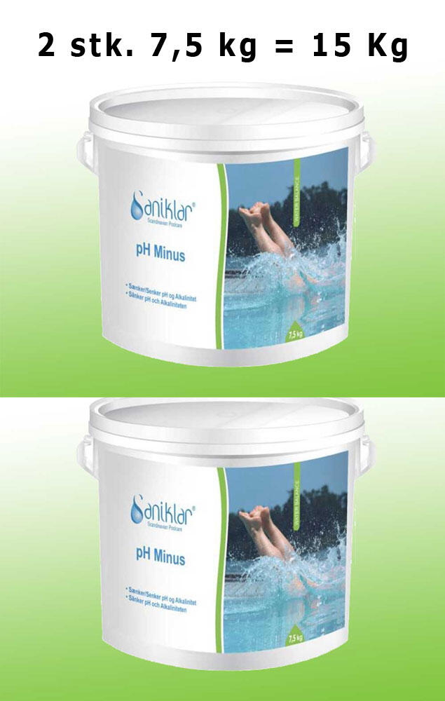 Saniklar pH Minus - 15 Kg Offer 462,00 DKK